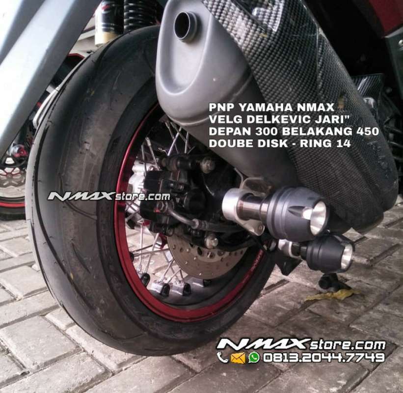 Promo Velg Delkevic Yamaha Nmax 14 Diskon 23% Di Seller Indah Auto Care ...
