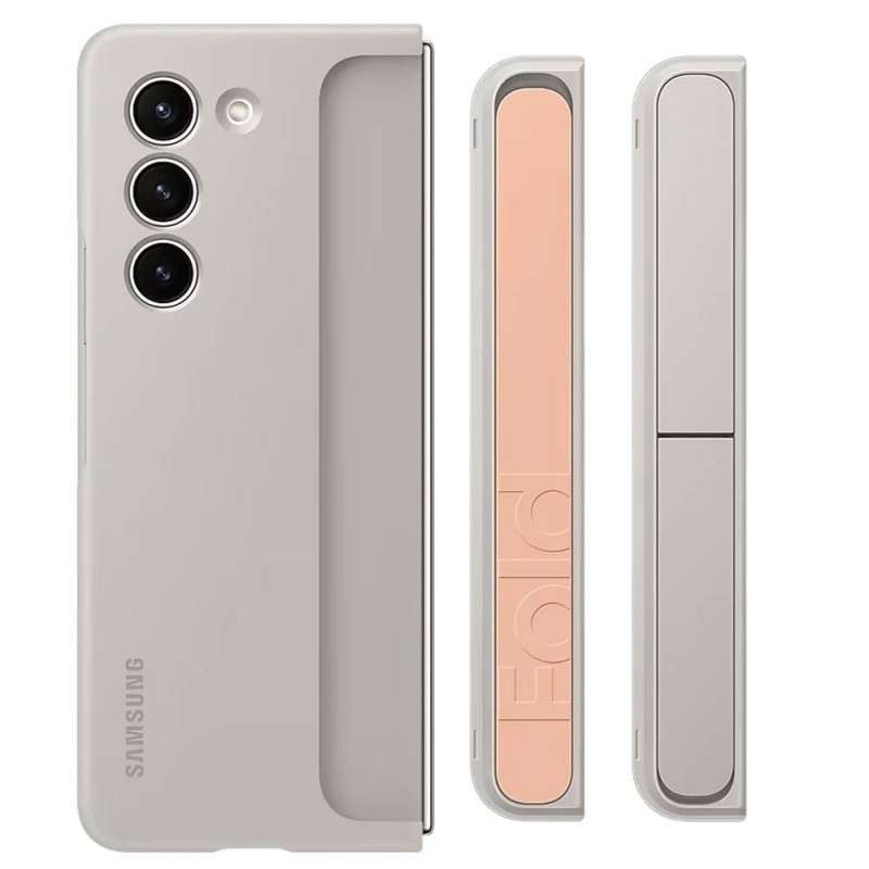 Promo Samsung Standing Case with Strap Galaxy Z Fold5 [Original] Diskon ...