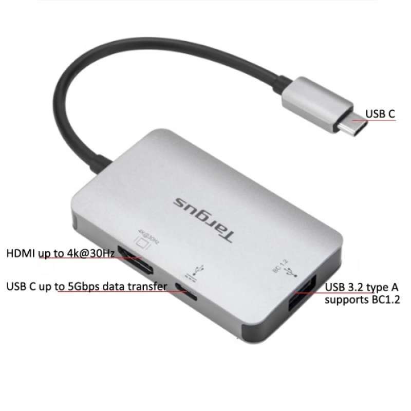 Promo Targus Usb-C 4K Hdmi Video Adapter With 100W Pd Pass-Thru Diskon ...
