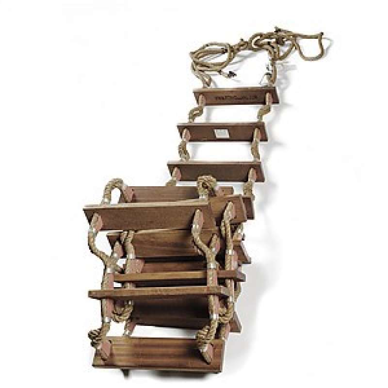 Promo Tangga Tali Kayu Evakuasi Darurat Kapal Embarkation Ladder 6 ...