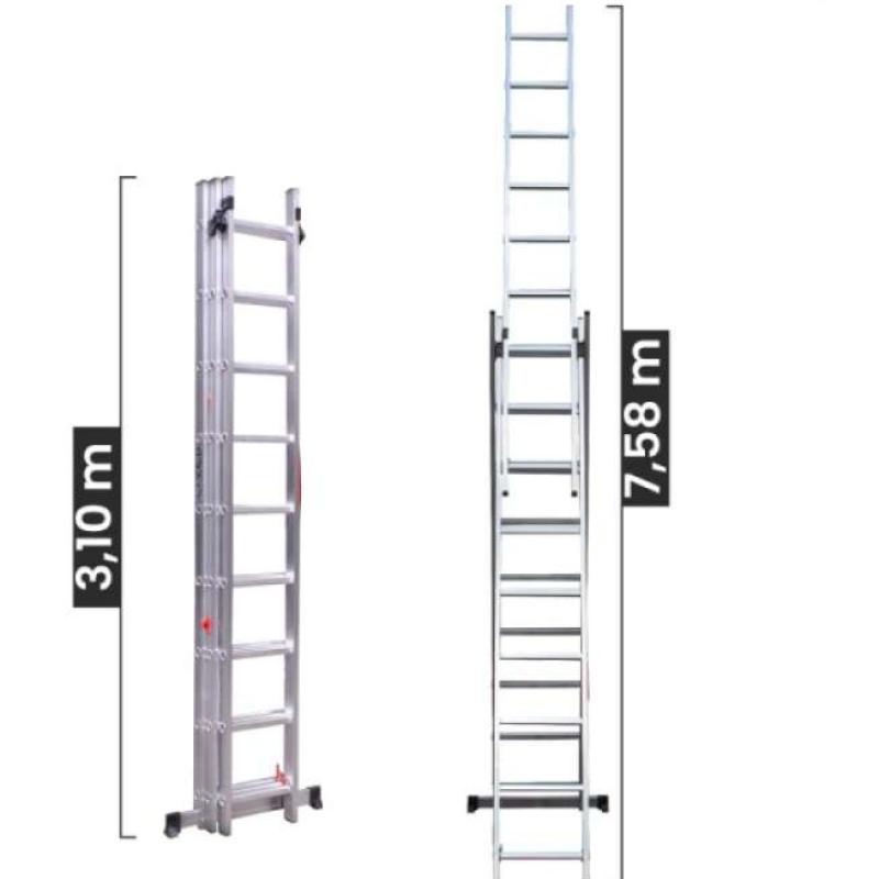 Promo Tangga Extension Alumunium 1.5 Meter Liveo Lv 2113 Diskon 23% Di ...