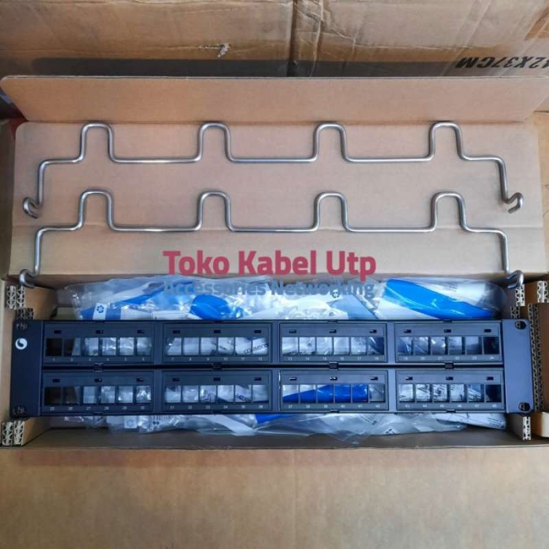 Promo Patch Panel 48 Port Cat.6 Commscope Loaded Modular Diskon 23% di ...