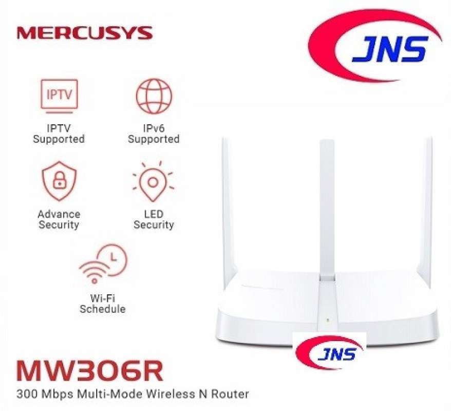 Promo Mercusys Mw306r Router Wifi 300mbps Multi-mode Wireless N Router ...