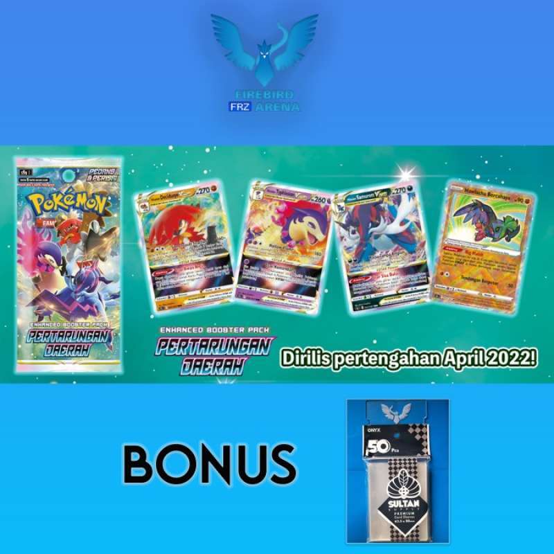 Promo [Pokemon TCG Indonesia] S9a Pertarungan Daerah Booster Box ...
