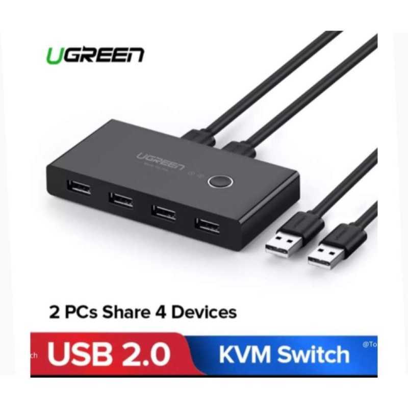 Promo Ugreen Usb Switch Selector 4 Usb Share 4 Port Hub Berbagi 2 ...