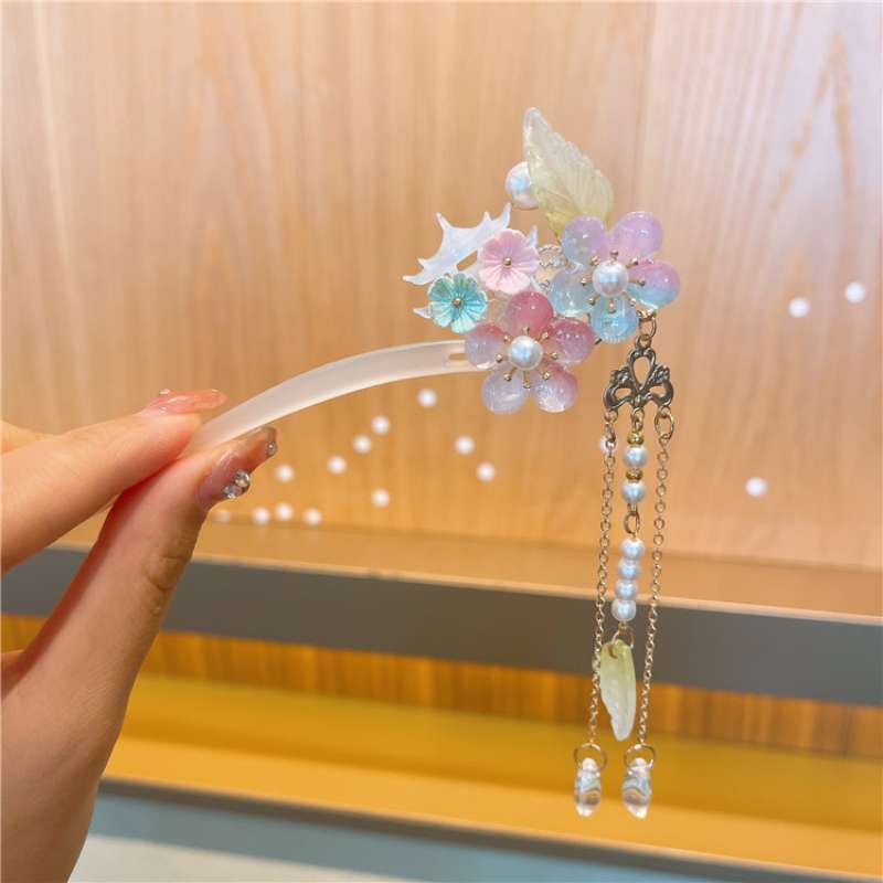 Jual Chinese Hair Piece Tusuk Konde Rambut Anak Headpiece Hanfu Classic ...