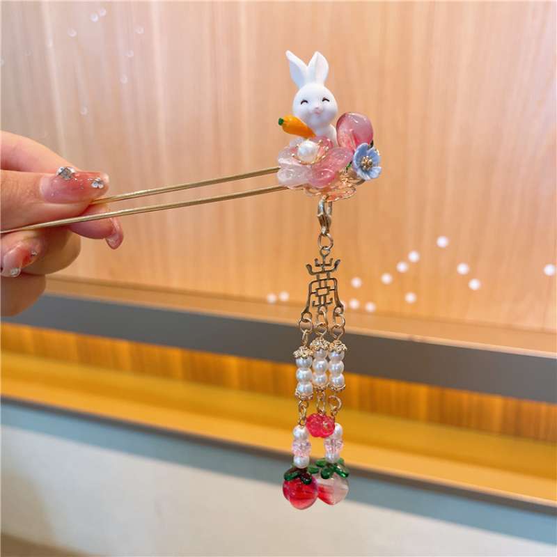 Jual Chinese Hair Piece Tusuk Konde Rambut Anak Headpiece Hanfu Classic ...