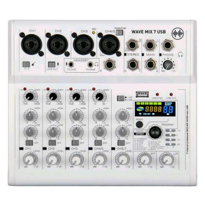 Jual Wave MIX7USB - 7-Channel Mixer with USB Audio Interface di Seller ...