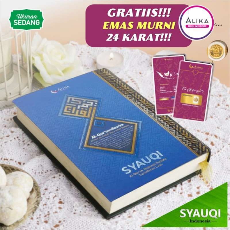 Jual Al-Quran Syauqi Aliqa Terjemahan dan Tajwid Mudah Baca ukuran ...