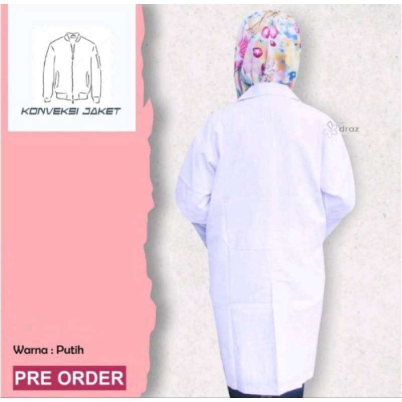 Jual Jas Laboratorium / Jas Praktek / Jas Lab Praktek / Jas Lab Rumah ...