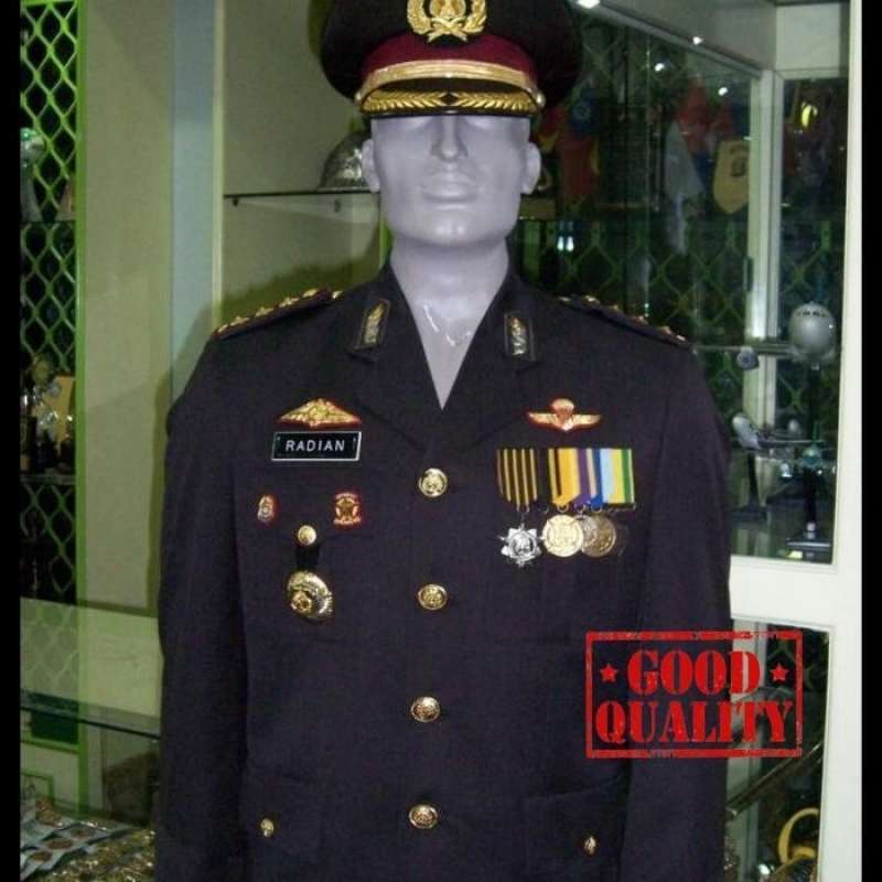 Jual Hot Sale Seragam Jas Pdu 1 Polri / 1 Stel Jas Pdu 1 Polri / Jas ...