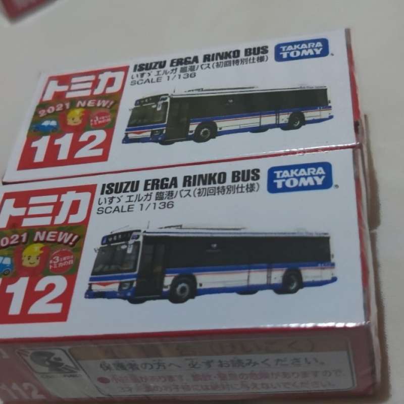 Jual Tomica No 112 Isuzu Erga Rinko Bus (first Released) Di Seller ...
