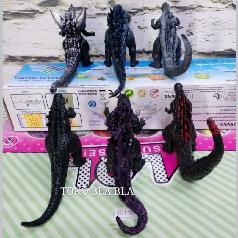 Promo Mainan Boneka Action Figure Godzilla Monster Ultraman Power ...