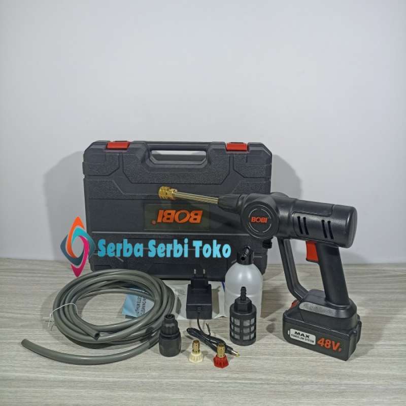 Promo JET CLEANER CORDLESS ALAT CUCI MOBIL DAN MOTOR AC MESIN CUCI ...