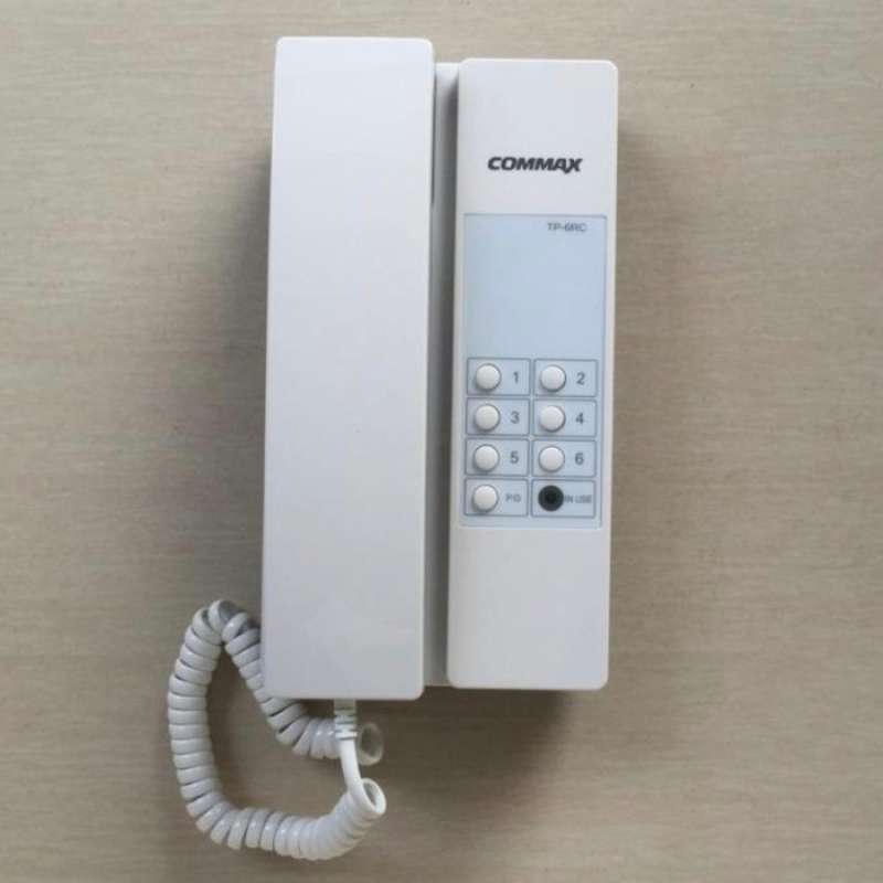 Promo Interphone Commax TP6RC Intercom Commax TP6RC (6 channel) Diskon 23% di Seller Rocho Store ...