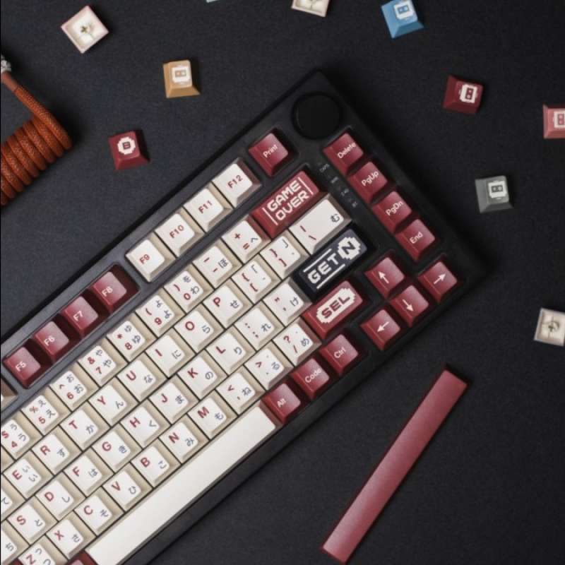 Promo Famicom Pbt Dye Sub Keycaps Keycap Set Diskon 23% Di Seller ...