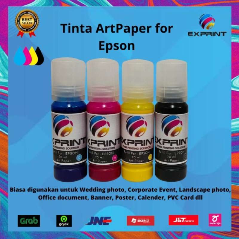 Promo Tinta Artpaper Exprint Untuk Epson L1110, L3110, L3150, L5190 ...