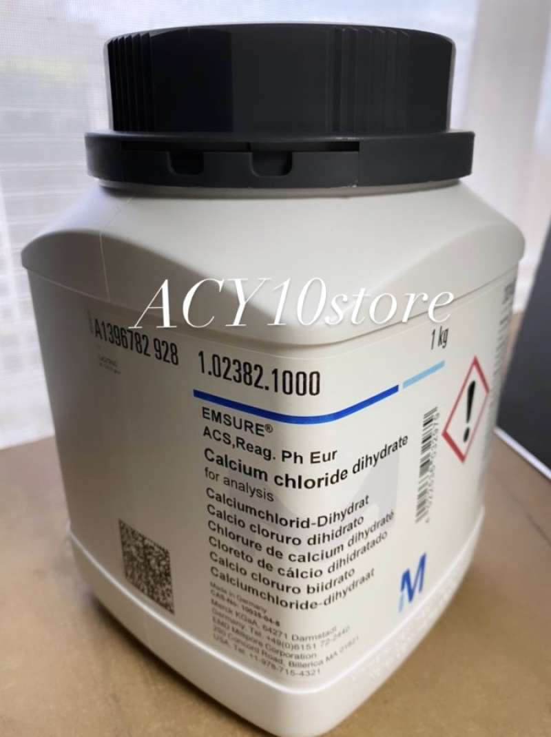 Promo Merck 1.02382.1000 Calcium Chloride Dihydrate 1kg Diskon 17% Di ...