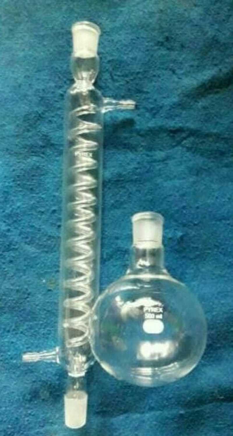 Promo Refluks 1000ml - Reflux 1000ml Dengan Statif Set Diskon 17% Di ...