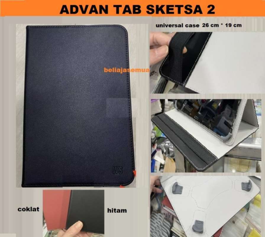 Promo ADVAN TAB SKETSA 2 Flip Book Cover Case Casing Flipcase Leather ...