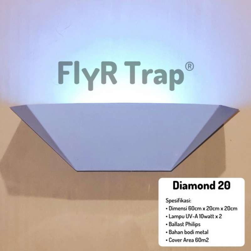 Promo Flyr Trap Diamond 20 / Insect Fly Catcher / Lampu Perangkap Serangga Diskon 17% Di Seller ...