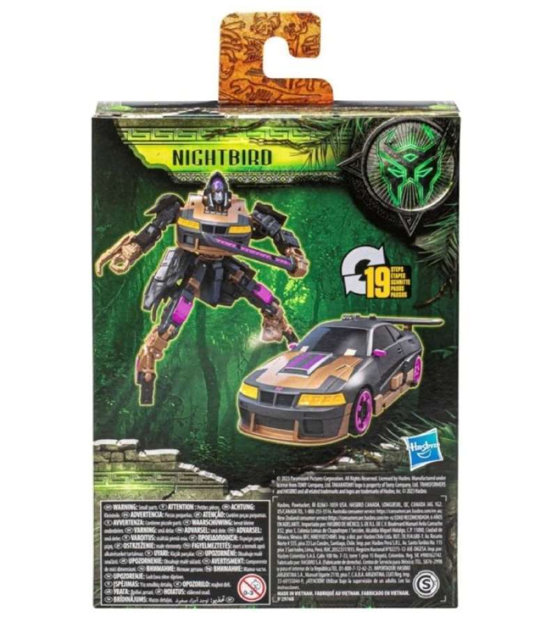 Promo TRANSFORMERS Rise of the Beasts Deluxe Class Nightbird Action ...
