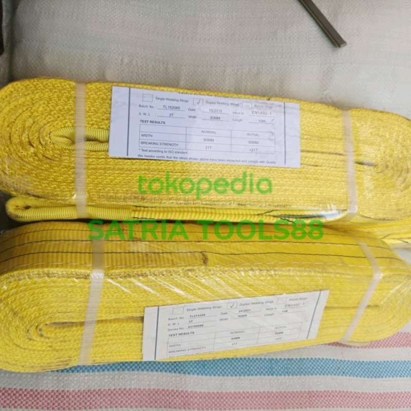 Promo webbing sling 3 ton × 10 meter SANDS Diskon 23% di Seller Indah ...
