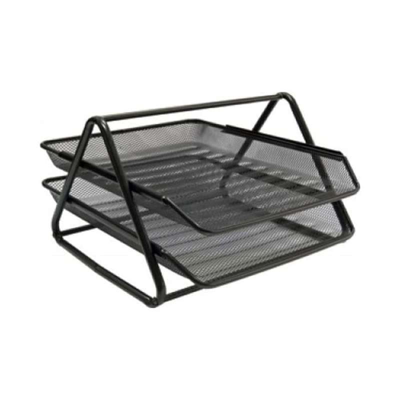 Promo New Letter Tray Susun Besi Rak Dokumen Kertas Kantor Paper Surat ...