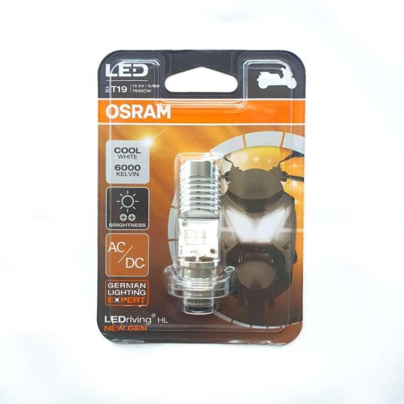 Promo Lampu Utama Motor Led T19 M5 H6 Osram Kaki 1 Vario Mio Revo Supra Diskon 23% Di Seller ...