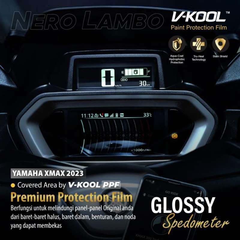 Promo Vkool Ppf Spedometer Yamaha Xmax New 2023 Diskon 23% Di Seller ...