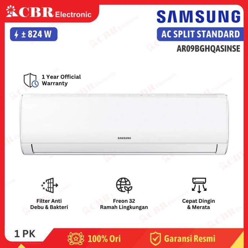 Jual AC Split Standard SAMSUNG 1PK AR09BGHQASINSE R-32 di Seller CBR Nagoya Hill - Kampung ...