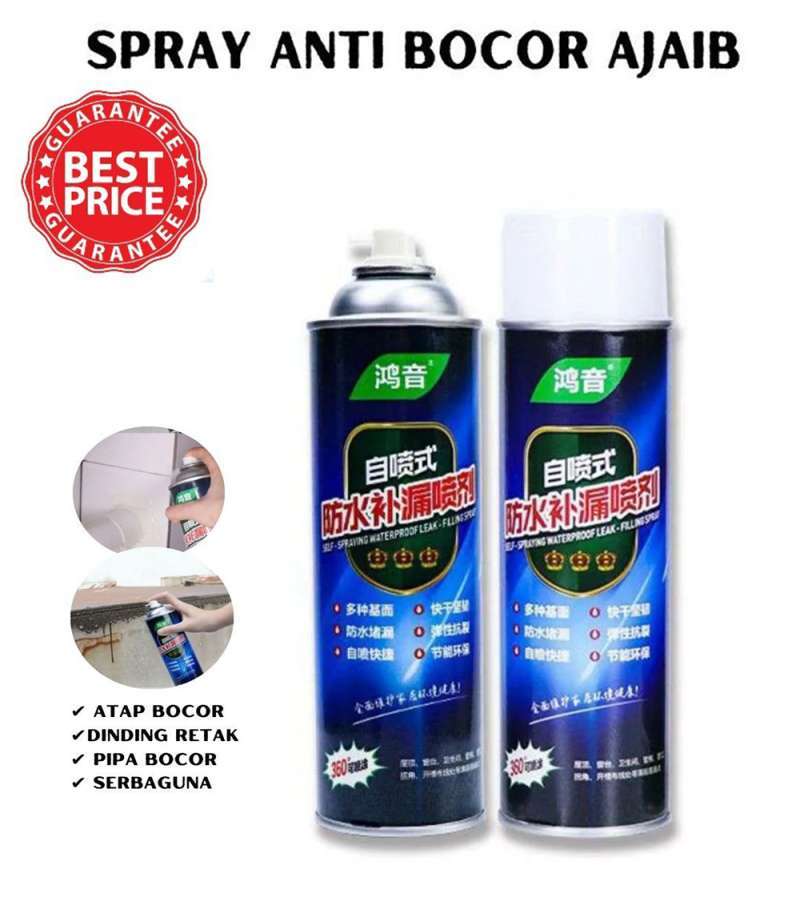 Promo Spray Anti Bocor Semprotan Cat Waterproof Pelapis Anti Bocor ...
