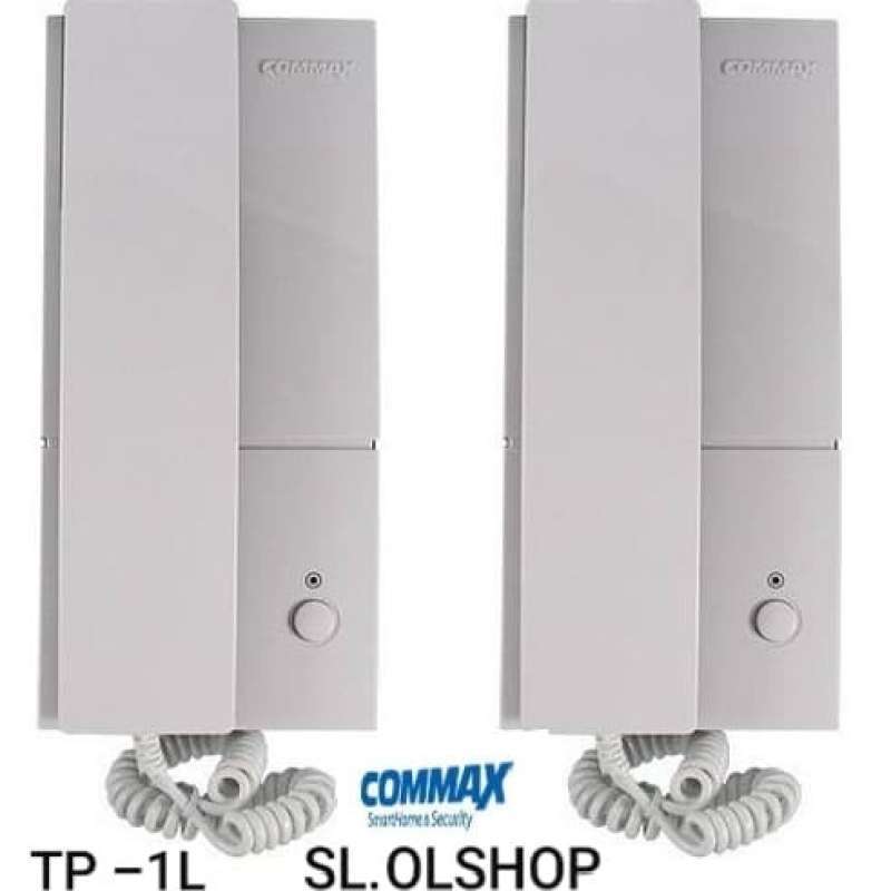 Promo Intercom Kabel Commax Tp-1l (2 Unit Sepasang) Intercom Commax Tp-1l Diskon 23% Di Seller ...
