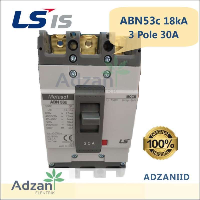 Jual Mccb 3p 15a 18ka Abn53c Ls Metasol Lsis Di Seller Adzani Elektrik Official Store - Cempaka ...