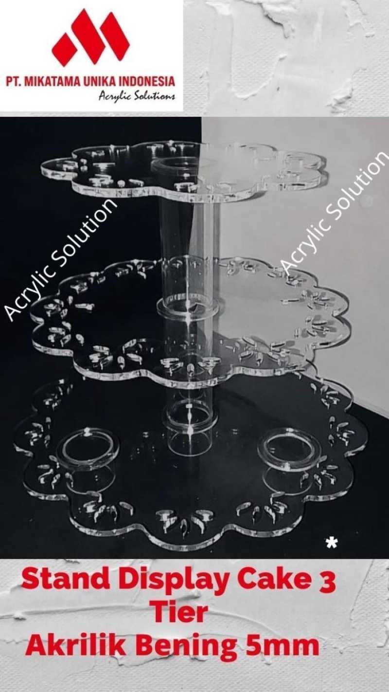 Jual Stand Display Acrylic Akrilik 3 Tingkat Original Murah - Harga ...
