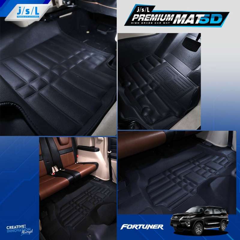 Jual All New Fortuner Karpet Mobil 5d Jsl Mat Model Leather Kulit Di ...