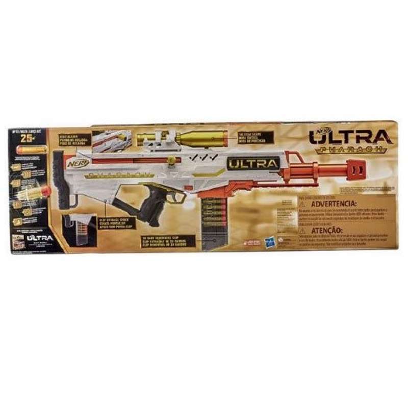 Promo Nerf Ultra Seven Pharaoh Blaster Gold Darts Original Diskon 26% ...