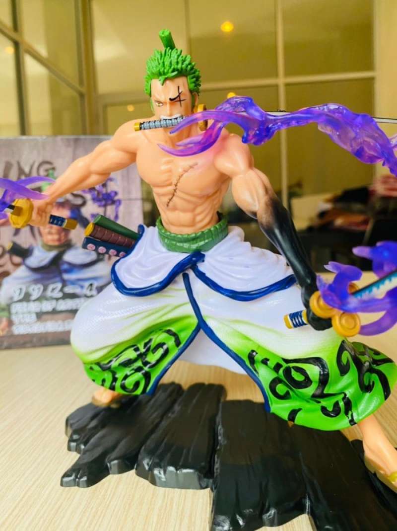 Promo Figure Roronoa Zoro Wano Kingdom Zoro Wano Haoshoku Haki One ...