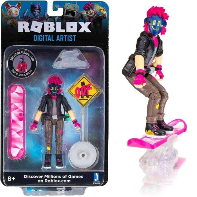 Promo Roblox Imagination Figure - Digital Artist - By Jazwares Diskon 23% Di Seller Exana Store ...