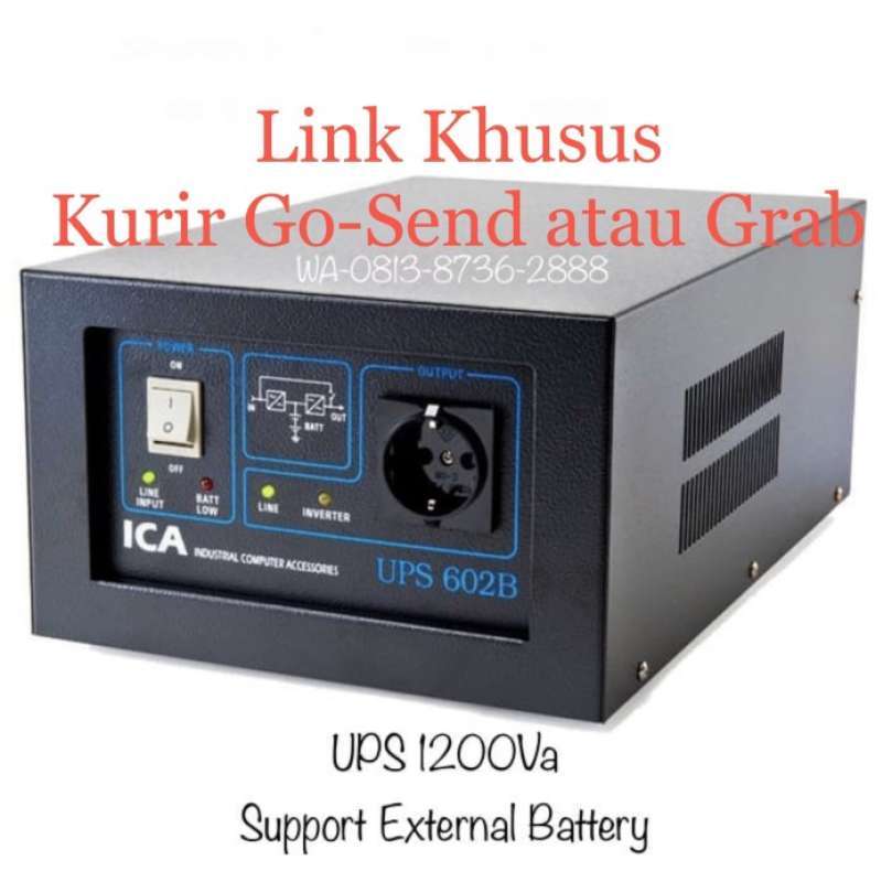 Promo Ups Ica 602b Link Khusus Kurir Go Send Dan Grab Diskon 23% Di Seller Kokashi Store ...