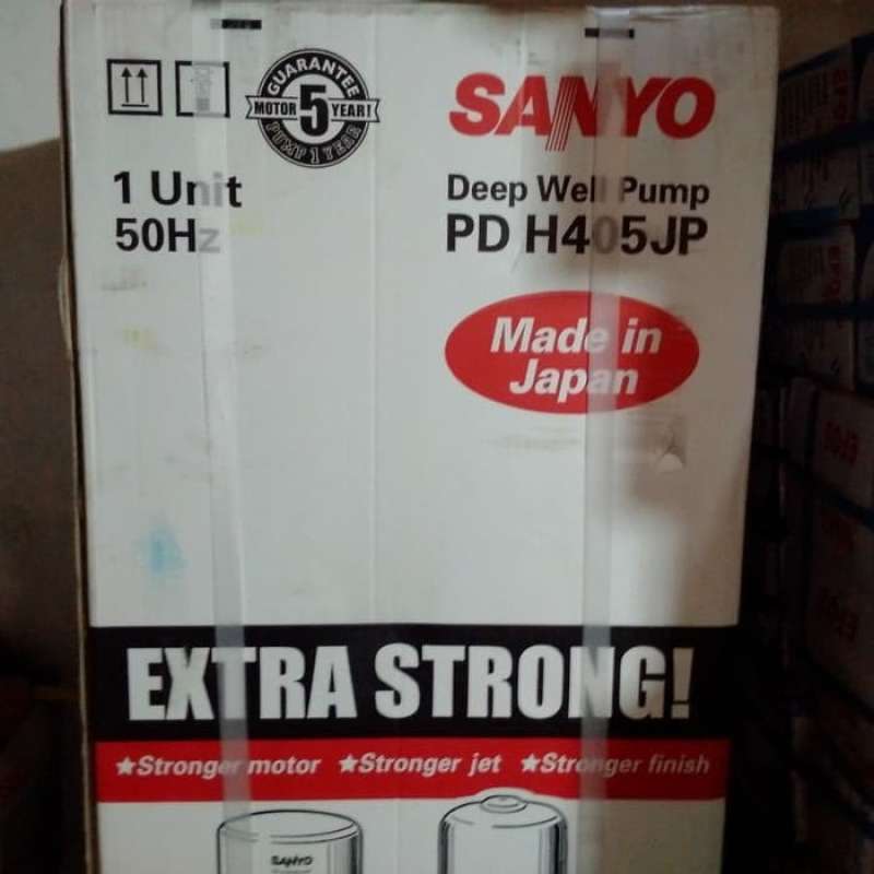 Promo Pompa Air Sanyo Pdh 405 Jp Sumur Dalam Otomatis Diskon 23% Di ...