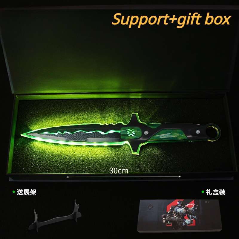 Jual Valorant Weapon Figure VCT LOCKIN Melee Sword 30cm Luminous ...