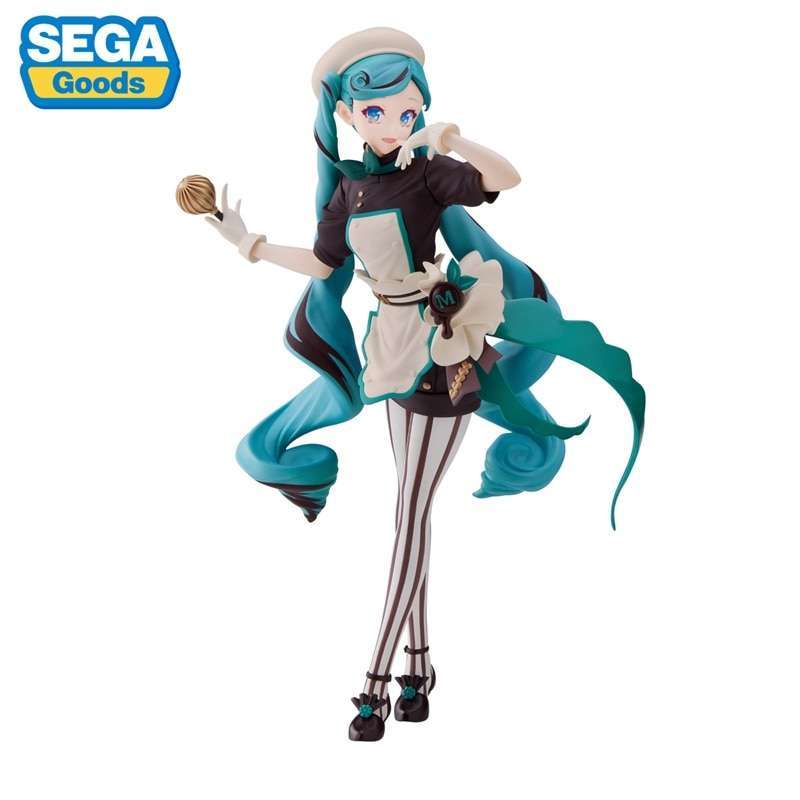 Promo 21cm SEGA Original Genuine Hatsune Miku Anime Figure Luminasta ...