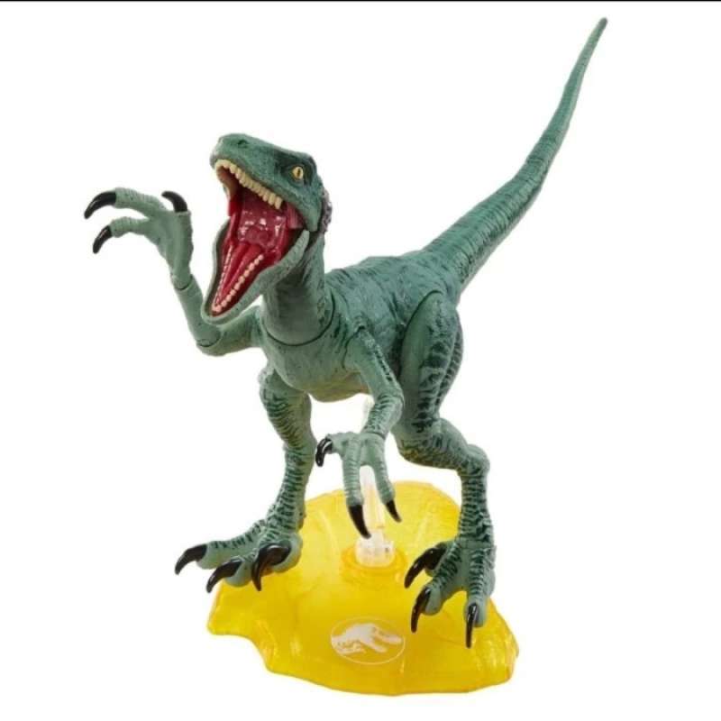 Promo Jurassic World Amber Collection Velociraptor Delta Collectible ...