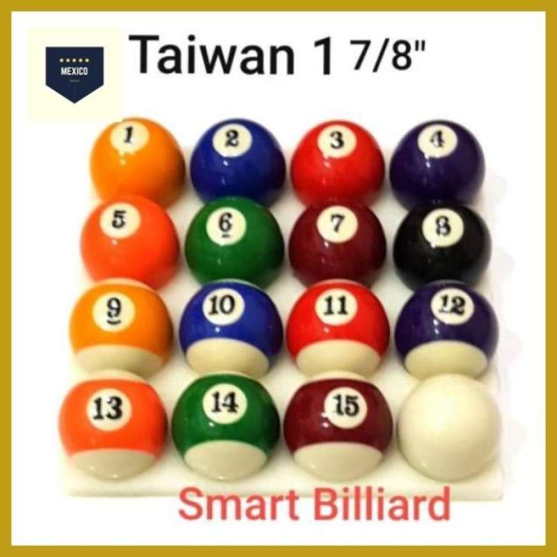 Jual Master Ball Set - Bola Kecil 1.7/8 Biliar Billiard Pool Meja ...