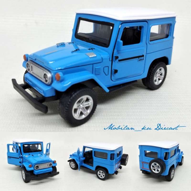 Promo Diecast Mobil Jeep Toyota Land Cruiser Fj40 Hardtop 1:36 Diskon ...