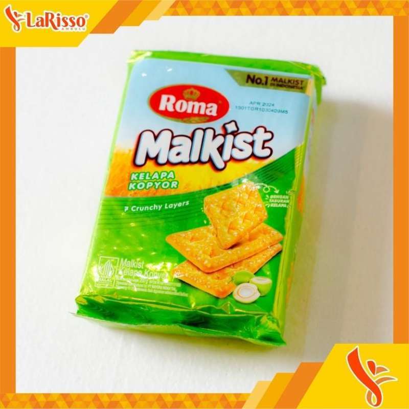 Jual Roma Kelapa Biskuit Kopyor 200gr Di Seller Larisso Supermarket ...