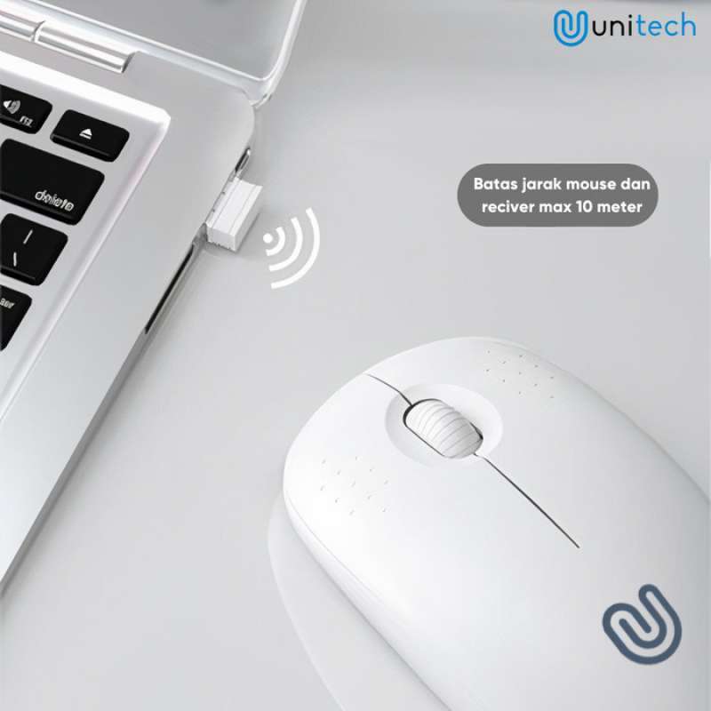 Promo Wireless Mouse Unitech Ps103 Series 2.4ghz For Laptop Pc 1000dpi ...