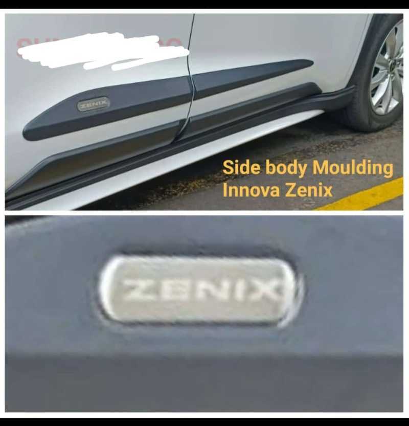 Jual List Body Samping Mobil All New Innova Zenix Hitam Di Seller ...