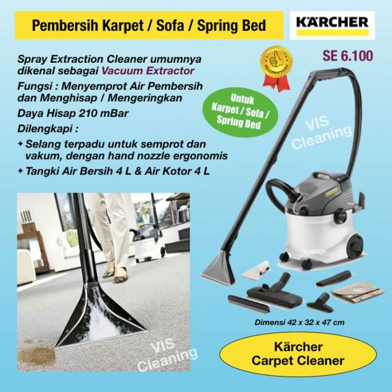Jual Sale Carpet Cleaner Karcher Se 6.100 (vacuum Extractor / Spray ...
